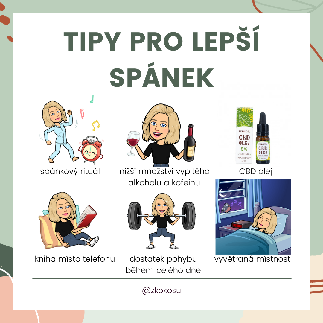 TIPY PRO LEPŠÍ SPÁNEK - zKokosu.cz